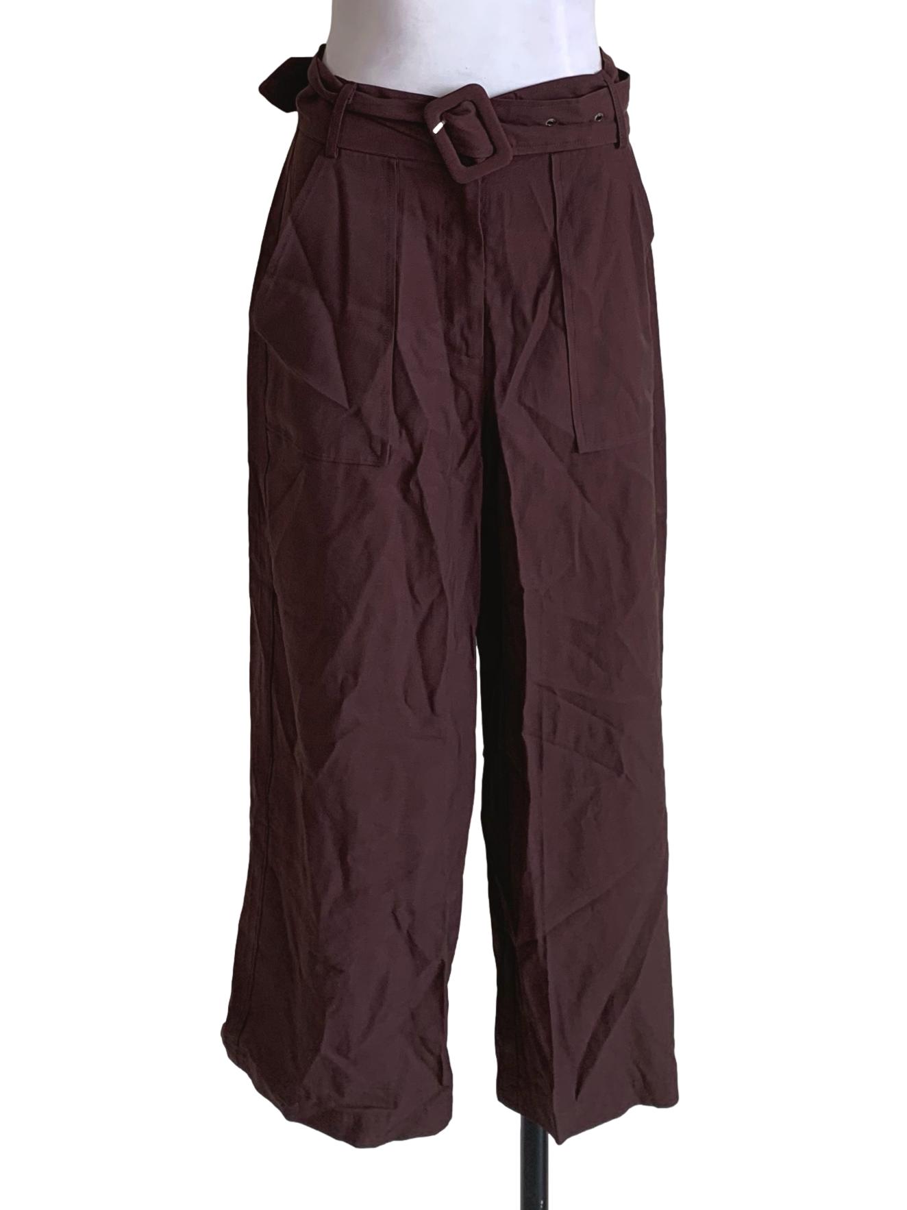 Young Hungry Free Pecan High-Waisted Formal Pants | REFASH