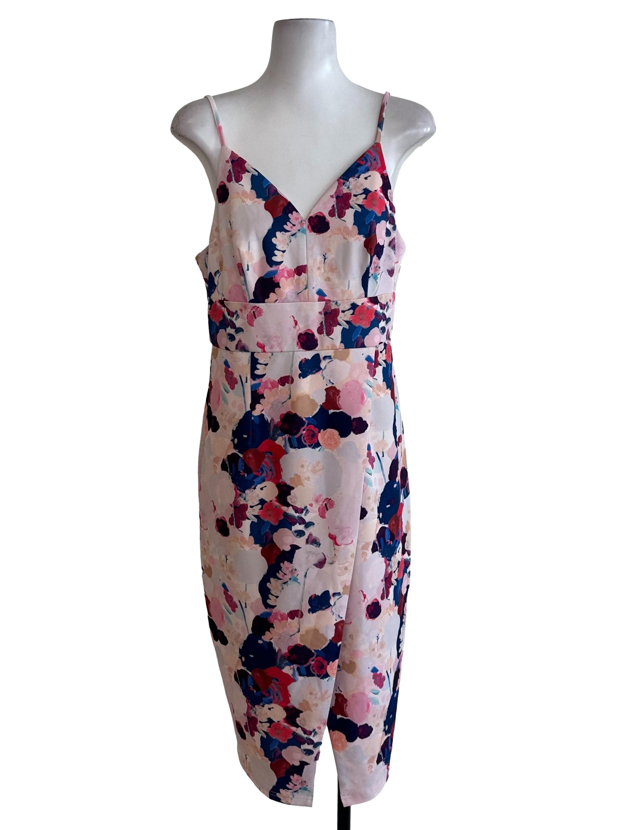 Love Bonito Light Pink Pattern Dress | REFASH