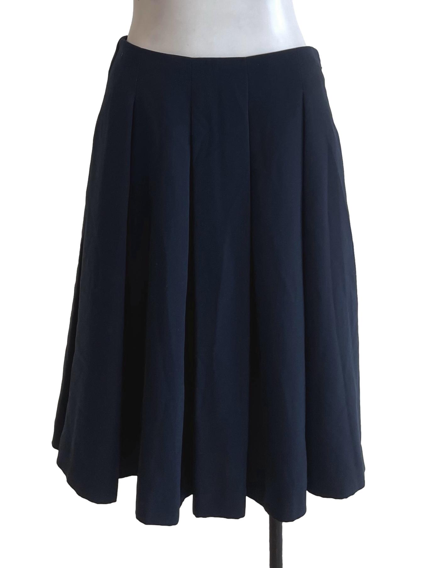 Uniqlo Navy Blue Uniform Skirt | REFASH