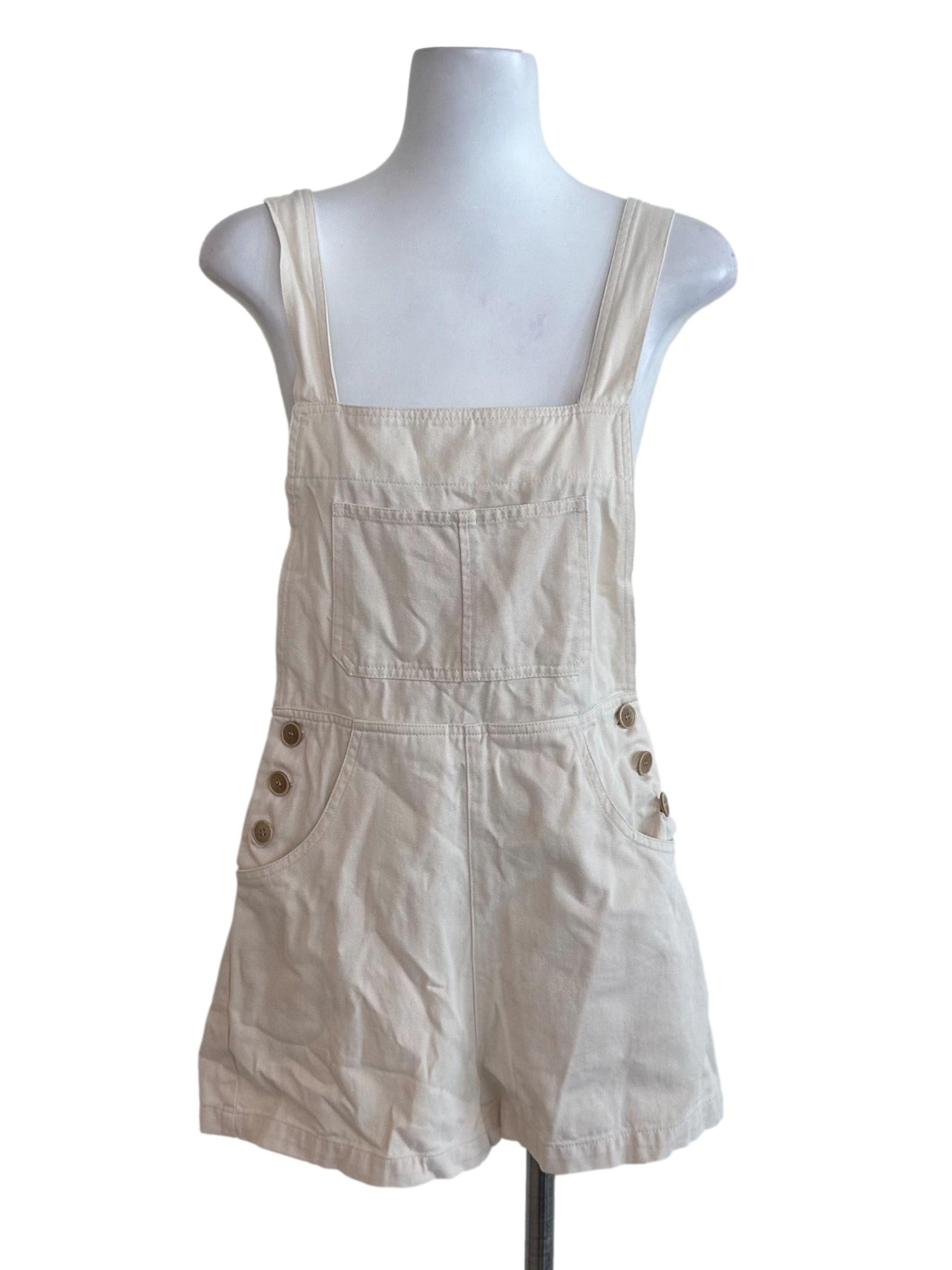 The Stage Walk White Emboridary Peplum Top | REFASH