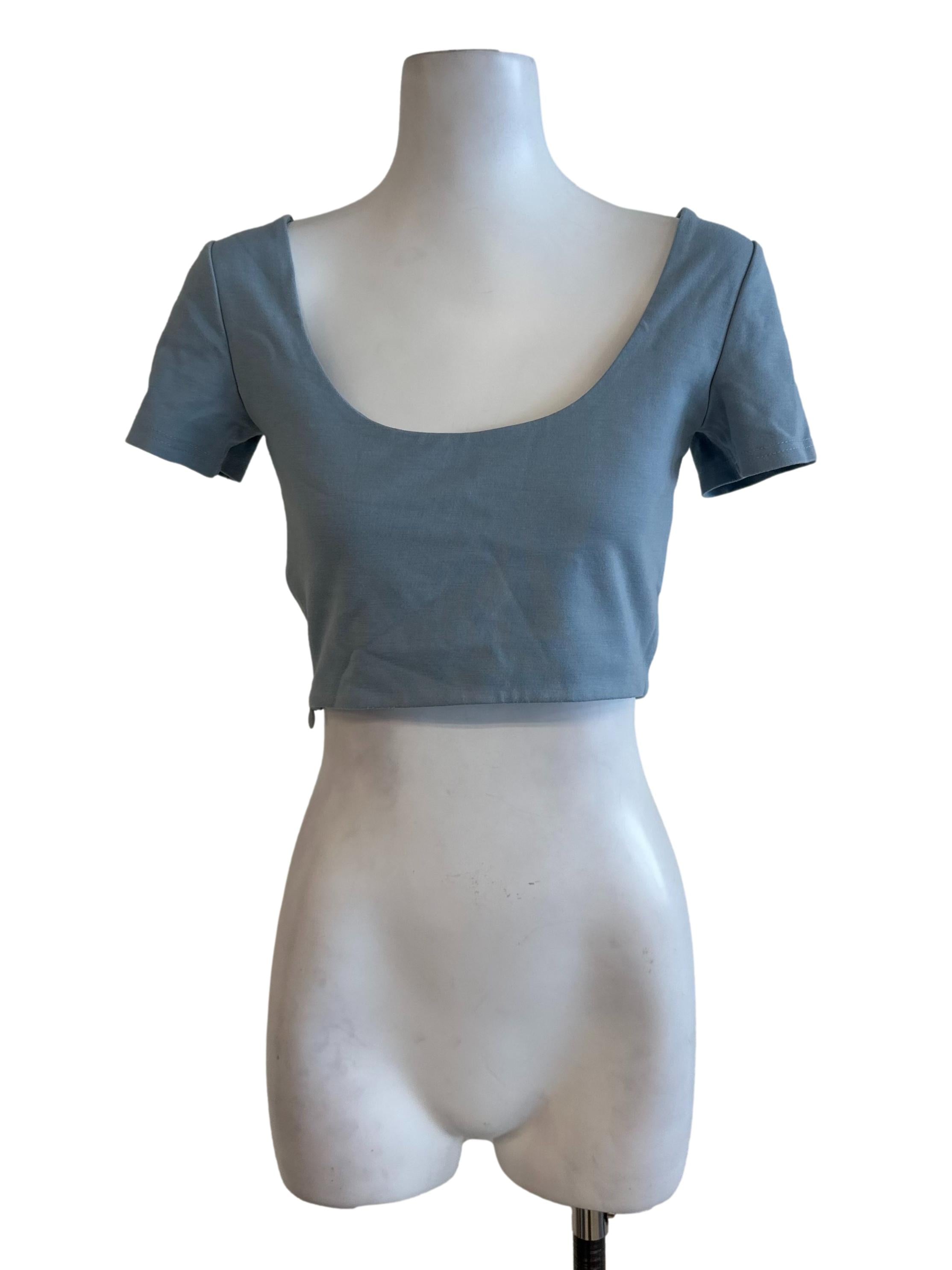 Doublewoot Lime Plain Peplum Top | REFASH