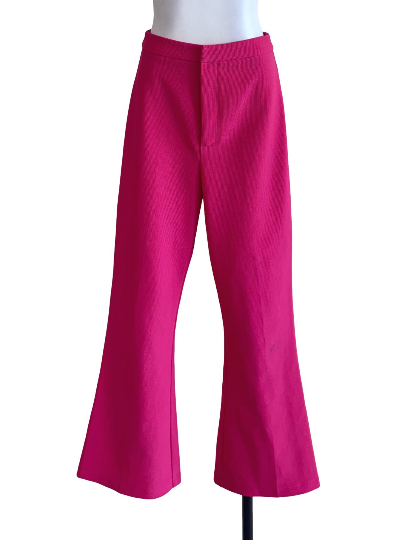 Love Bonito Pink Textured Pants | REFASH