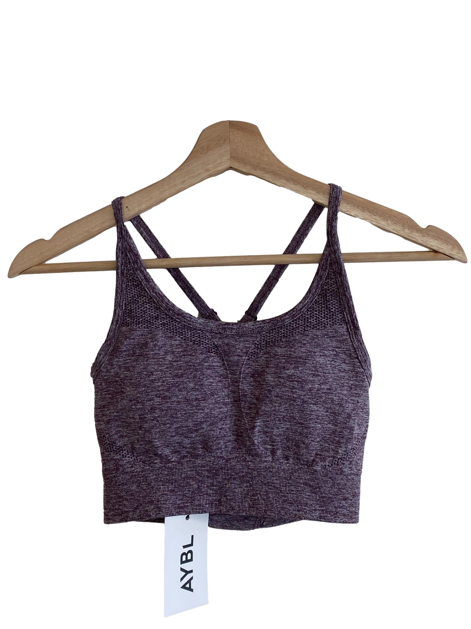 AYBL Purple Textured Bras | REFASH